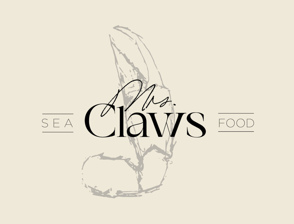 Mrs. Claws Seafood Restaurant Branding - verduredesignco.com